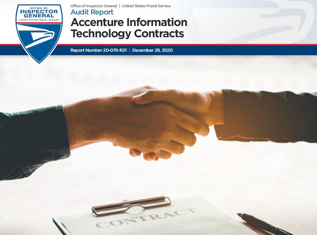Accenture Information Technology Contracts | Office of Inspector ...