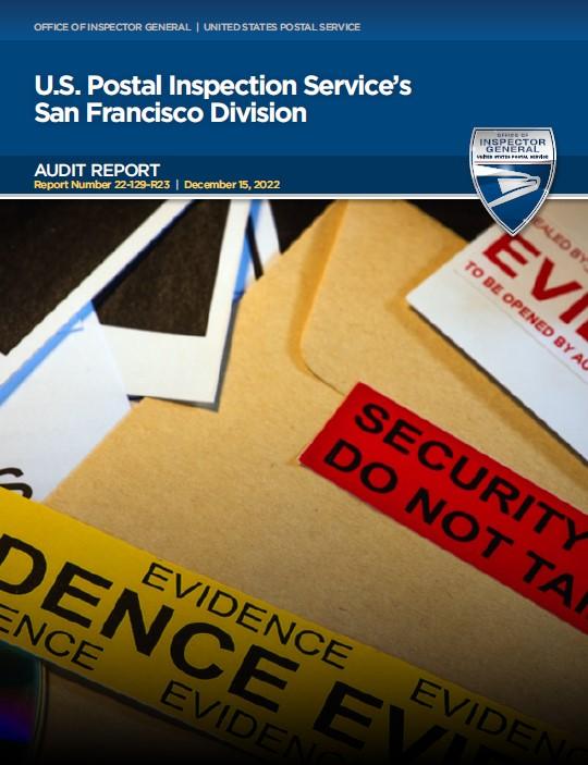 U.S. Postal Inspection Service’s San Francisco Division | Office of ...