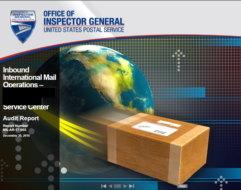 Inbound International Mail Operations – [Redacted] Service Center ...